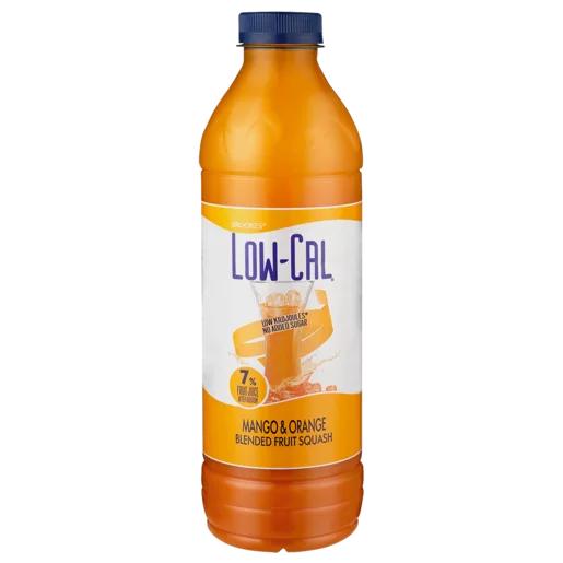 Brookes Low-Cal Mango & Orange Flavoured Concentrated Fruit Squash 1L ...