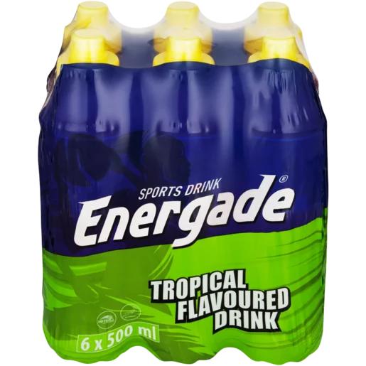 Energade Tropical Sports Drink 6 x 500ml - Check That!