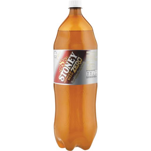 Stoney Zero Ginger Beer Soft Drink Bottle 2L - Check That!