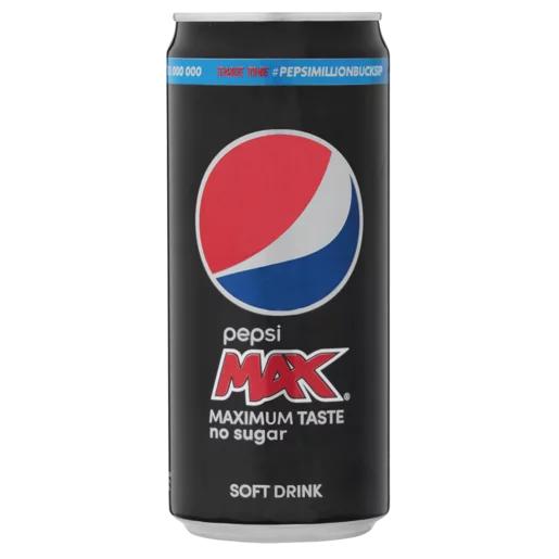 Pepsi Max Soft Drink Can 300ml - Check That!